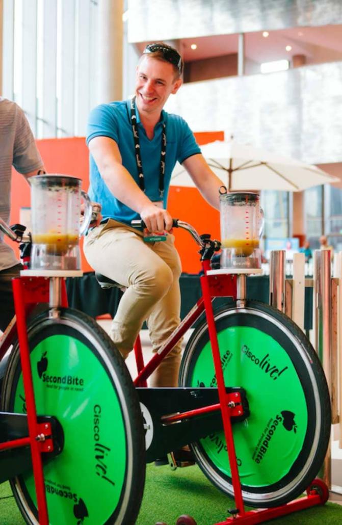 Bike n’ Blend - unique Team Building Experience. Contact Now